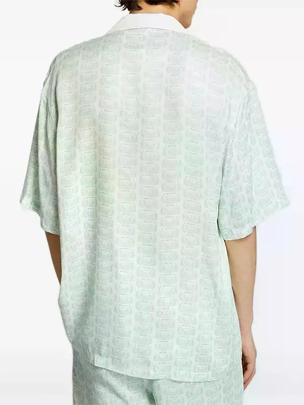WHYAT Capri-pattern Short-sleeve Shirt