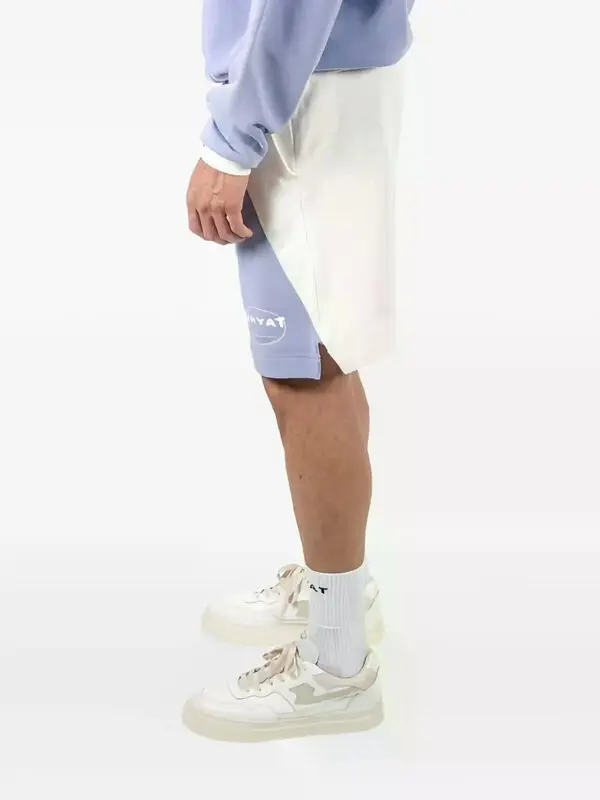 WHYAT Circle Logo Shorts