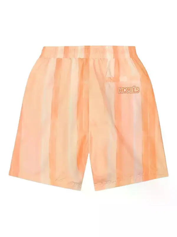HOMIES MARBELLA Waves Striped Drawstring Swim Shorts