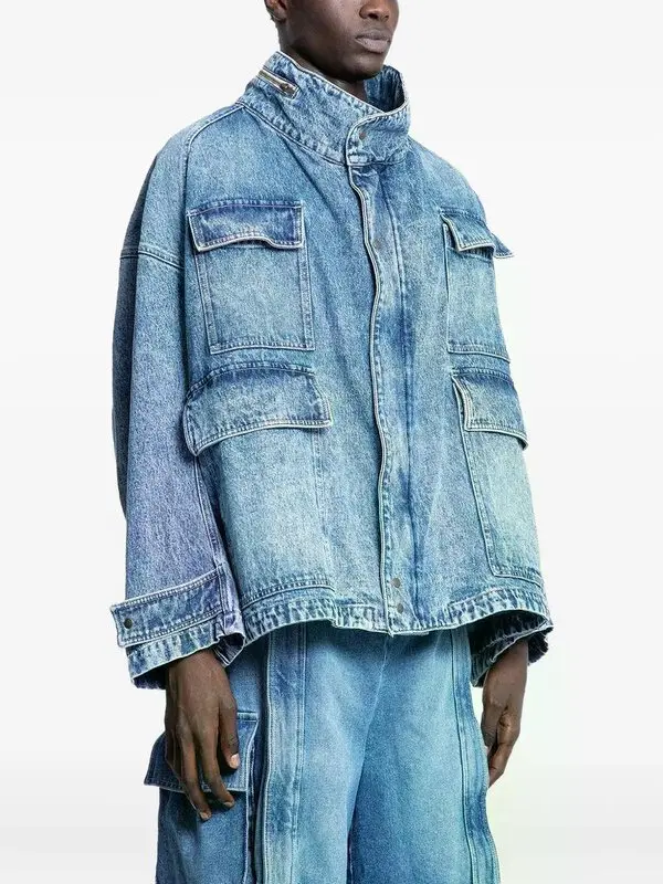 HED MAYNER Flap-pockets Denim Jacket