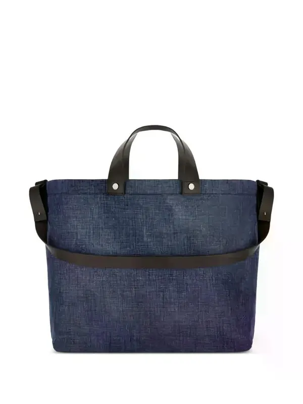 Canali Tote Bag With Detachable Shoulder Strap