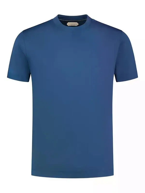 AURELIEN Crew-neck Short-sleeve T-shirt - Blue