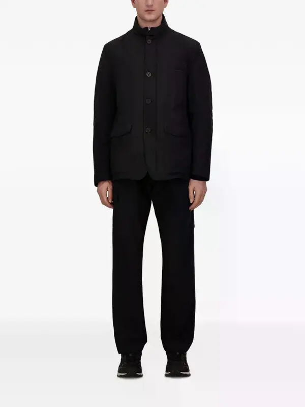 Herno Logo-plaque Cargo Trousers - Blue