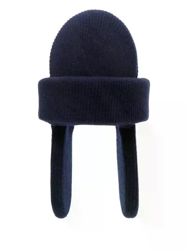 DURAN LANTINK Cashmere-blend Beanie - Blue