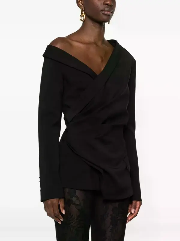 Giuseppe Di Morabito Draped Asymmetric Jacket
