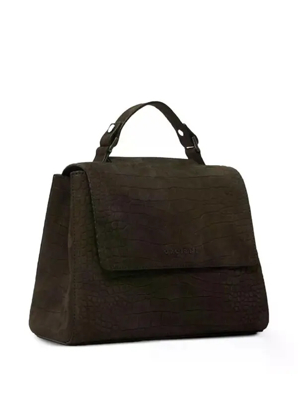 ORTIGNI Sveva Crocodile-effect Tote Bag