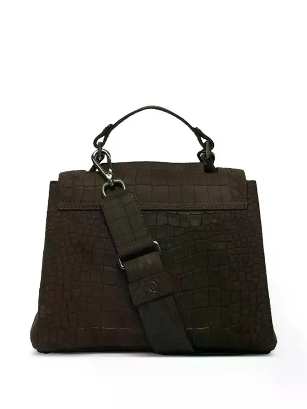 ORTIGNI Sveva Crocodile-effect Tote Bag
