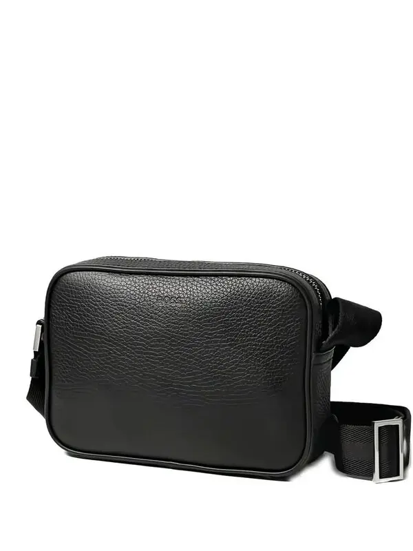 Hugo Boss Grained Texture Crossbody Bag - Black