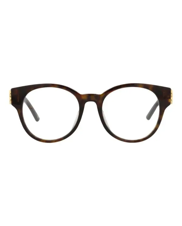 Balenciaga Round-frame Acetate Optical Frames - Havana Havana Transparent (bb0173o/30011315/002)