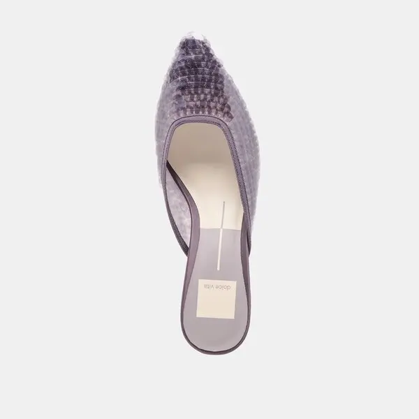 DOLCEVITA Cleo Sequin Mules - Smoke Sequin