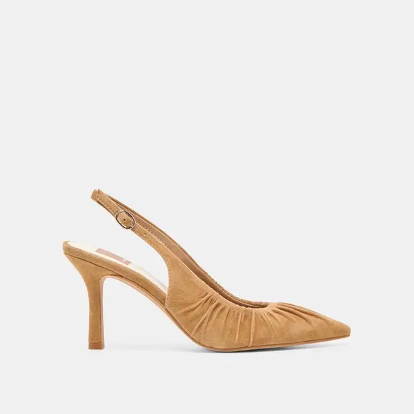 DOLCEVITA Keira Pleated Slingback Heels