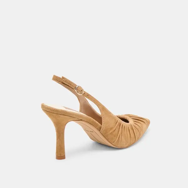 DOLCEVITA Keira Pleated Slingback Heels