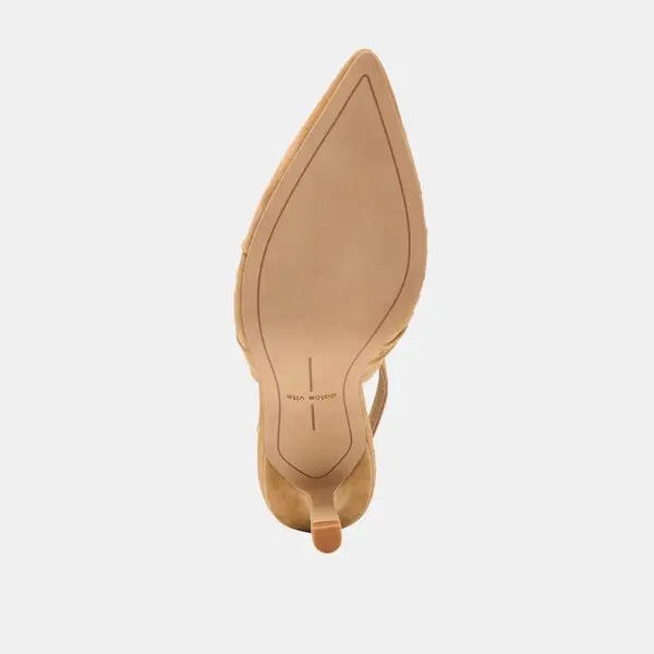 DOLCEVITA Keira Pleated Slingback Heels