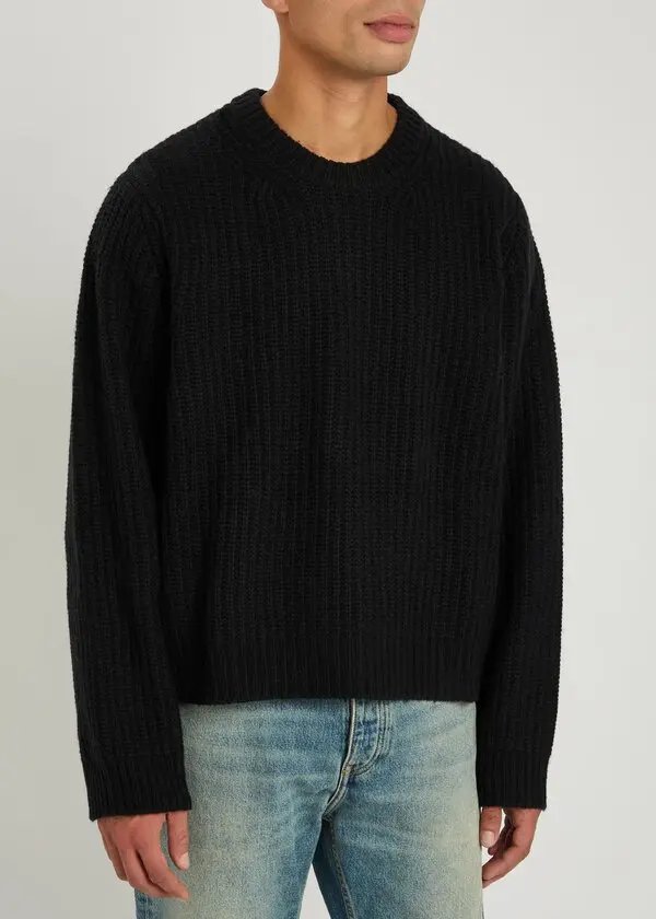 WON HUNDRED Bentley Ribbed Wool-blend Jumper
