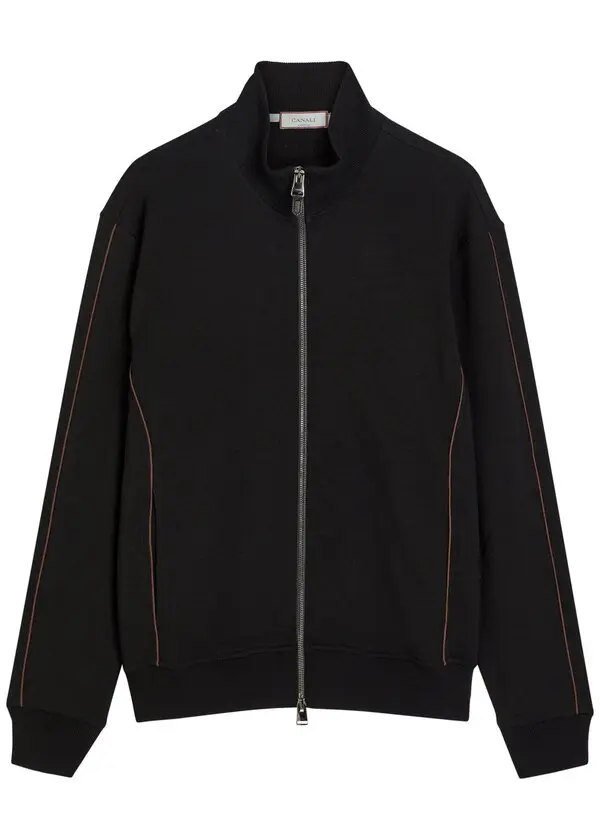 Canali Wool Track Jacket