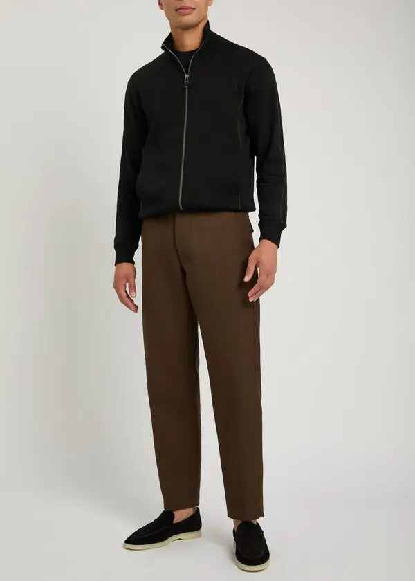 Canali Wool Track Jacket