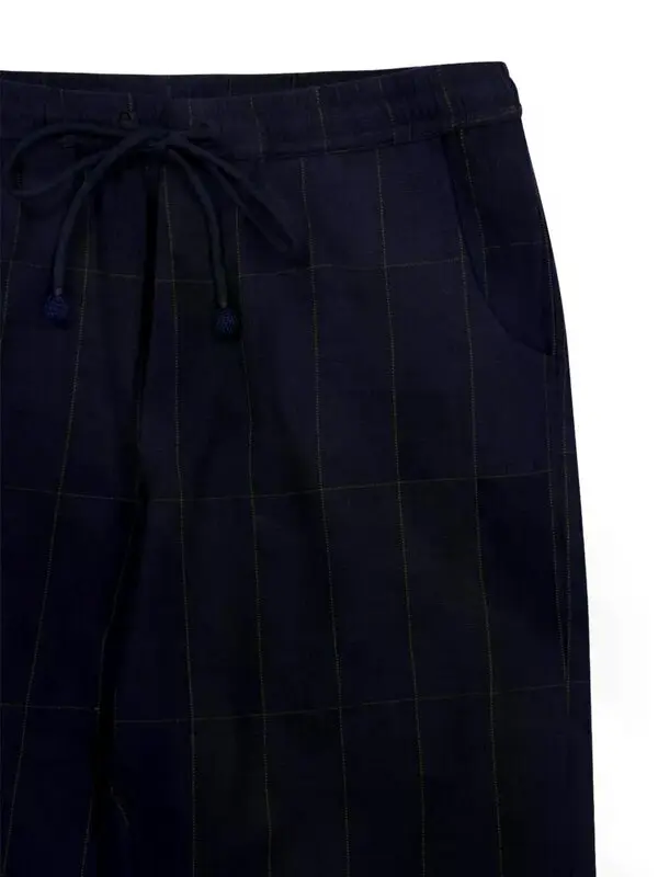 BAZISZT Checked Trousers