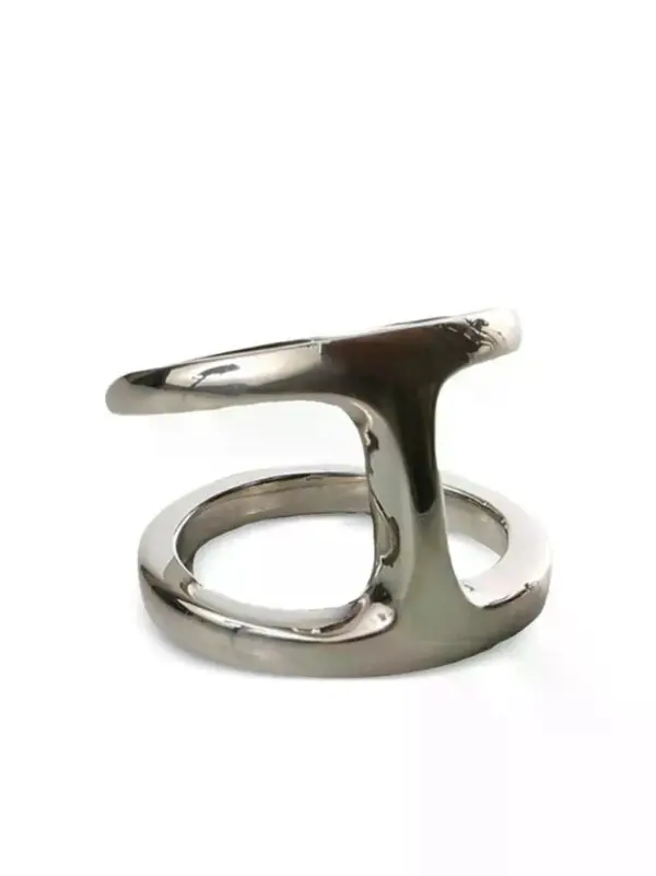 Hoorsenbuhs Polished-finish Double Ring - Silver