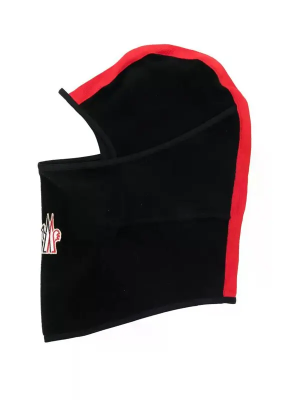 Moncler Logo-patch Balaclava - Black