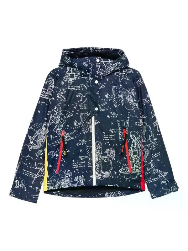 Rossignol Constellation-print Hooded Ski Jacket