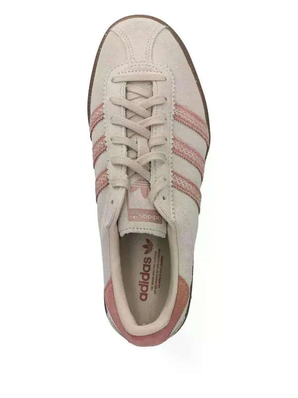 Adidas Bermuda Three-stripe Sneakers - Neutrals