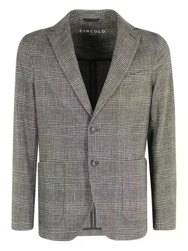 CIRCOLO 1901 Check Pattern Jacket