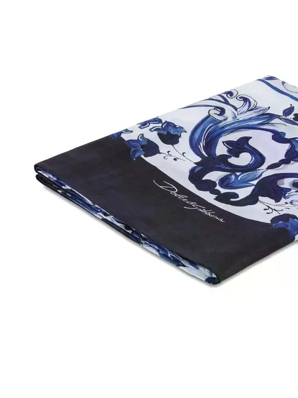 Dolce & Gabbana 10-seater Linen Tablecloth - Blue