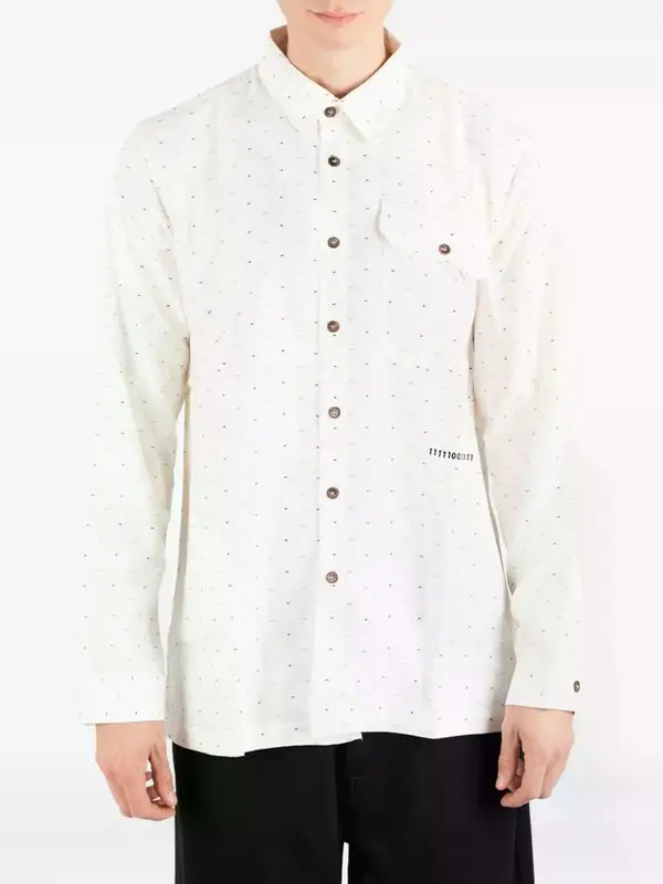SOCIETE ANONYME Deadline Micro-pattern Shirt