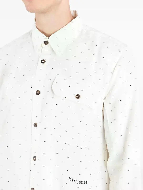 SOCIETE ANONYME Deadline Micro-pattern Shirt