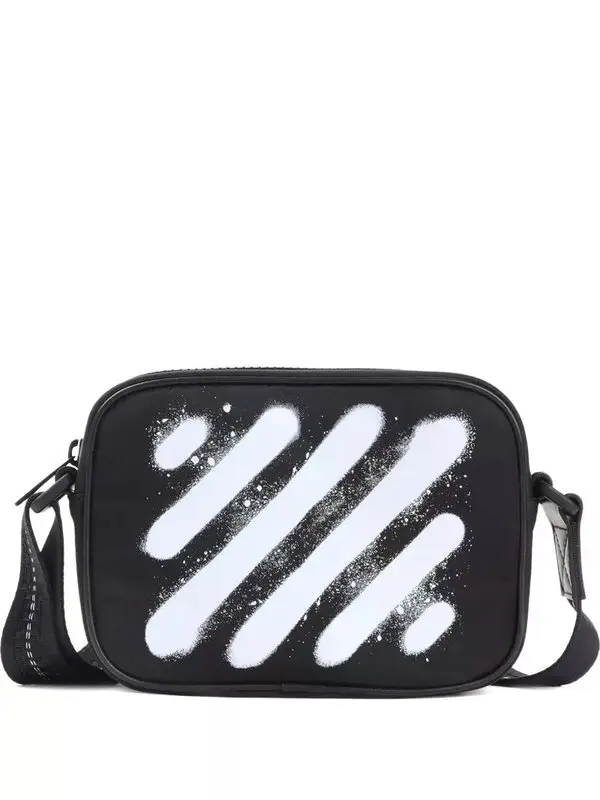 Off-White Crossbody Bag - Black