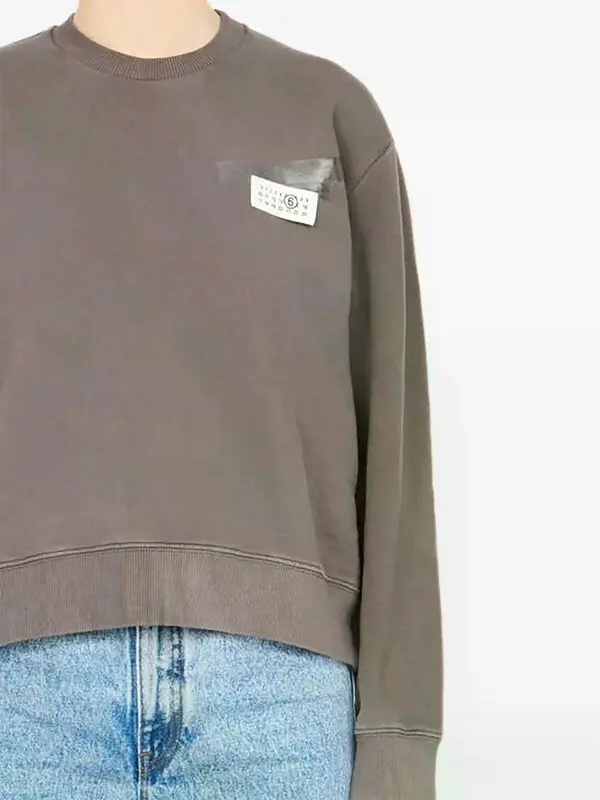 MAISON MARGIELA Logo-patch Sweatshirt