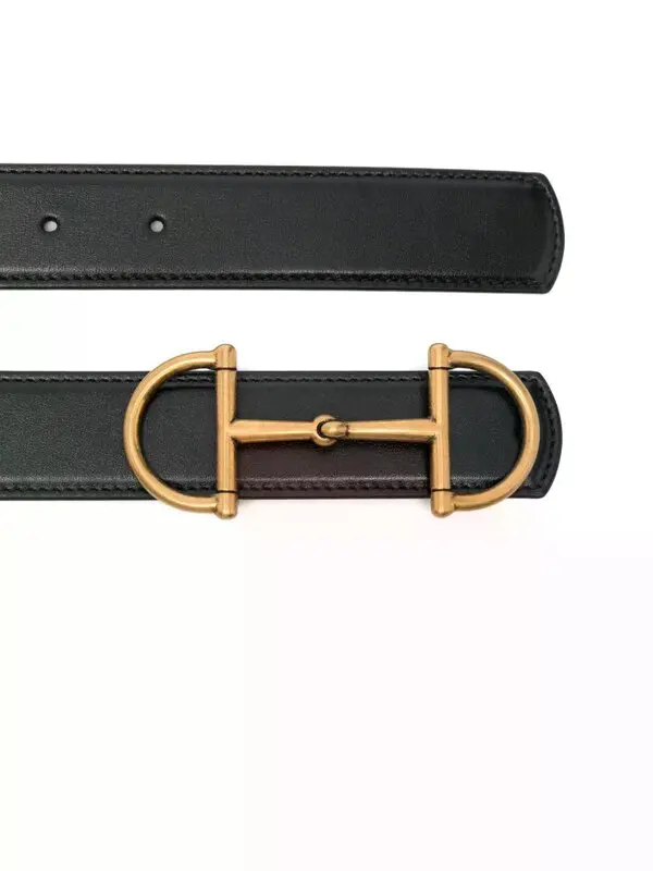 Gucci Horsebit Reversible Leather Belt