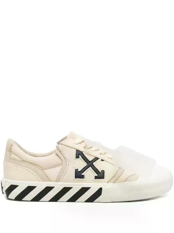 Off-White Arrow-stripe Sneakers - Neutrals