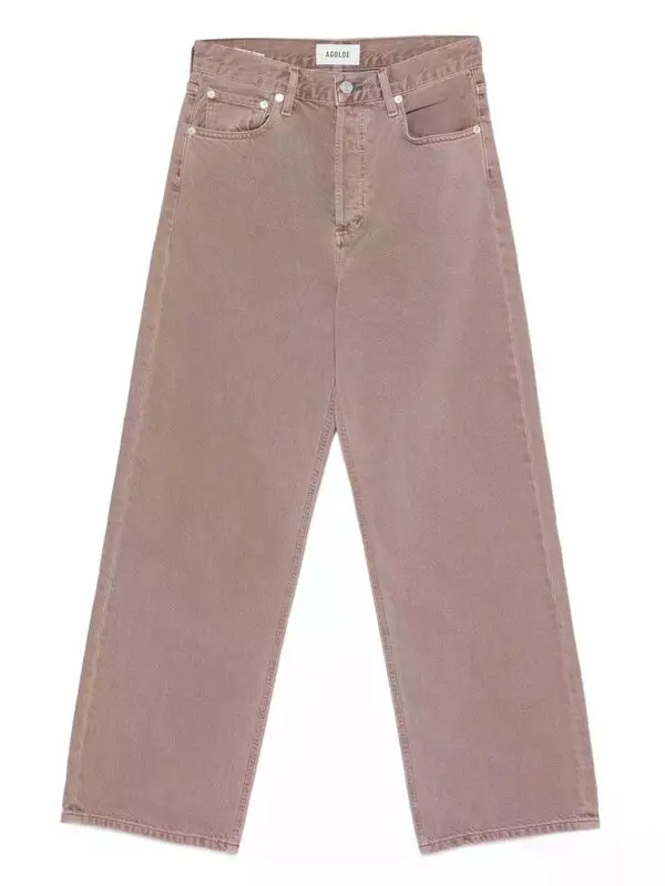 AGOLDE Wide-leg Five-pocket Trousers