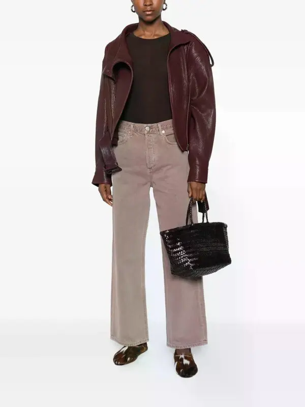AGOLDE Wide-leg Five-pocket Trousers