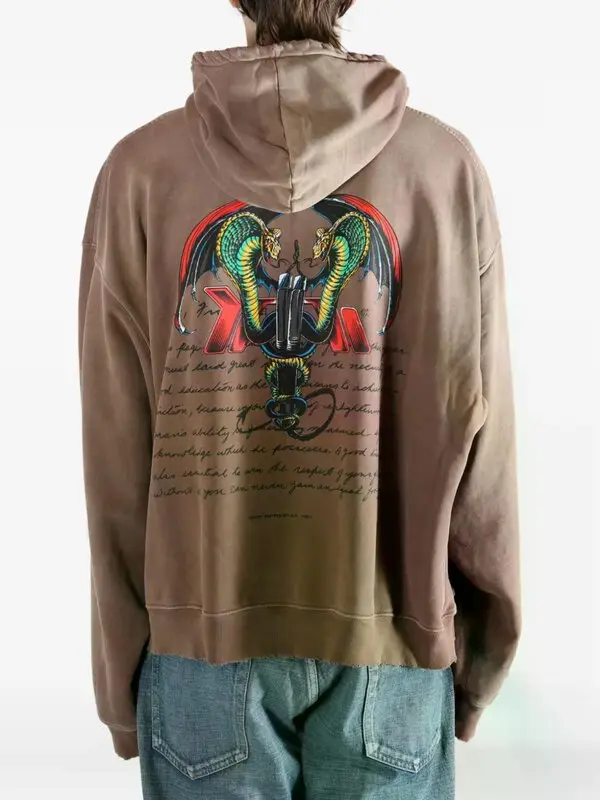 D-R-G-N Cadu 2 Graphic-print Hoodie