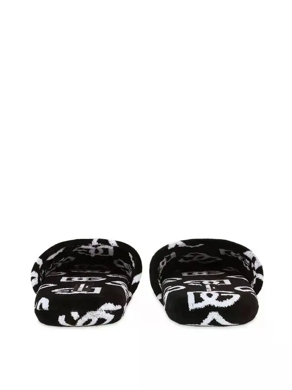 Dolce & Gabbana Jacquard Slippers