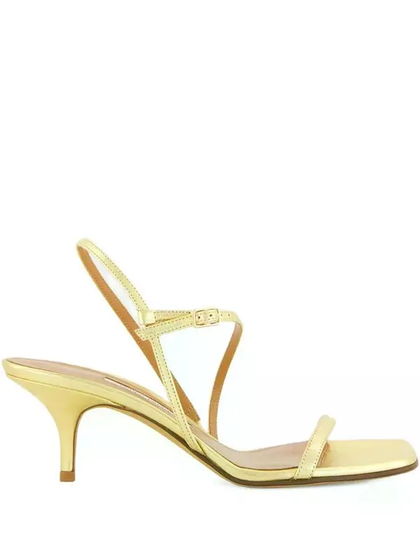 EMME PARSONS Square-toe Kitten Heel Sandals