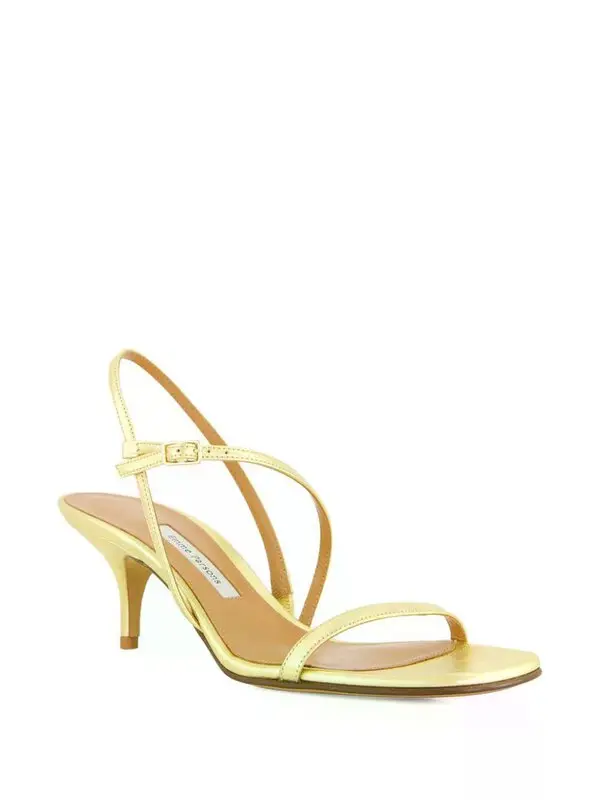 EMME PARSONS Square-toe Kitten Heel Sandals