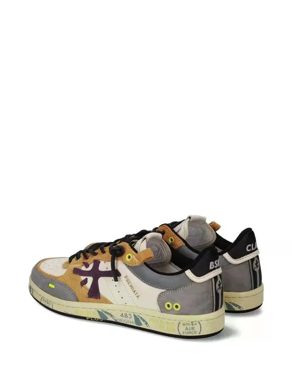 Premiata Panelled Sneakers - Neutrals