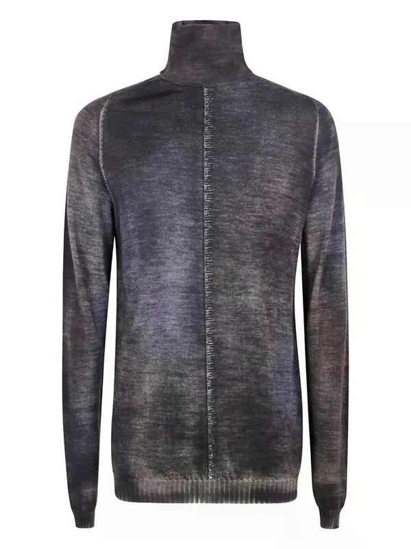 MD75 Roll-neck Top - Grey