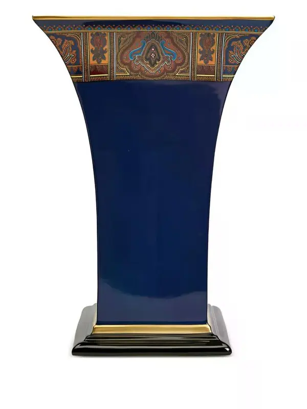 Etro Cachemire Patterned Vase - Blue