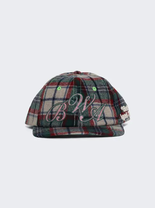 BETTER WITH AGE Delinquent Reconstructed Plaid Cap - Multi