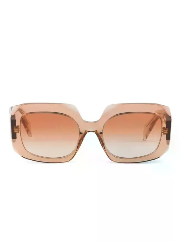 Prada Rectangle Sunglasses - Brown