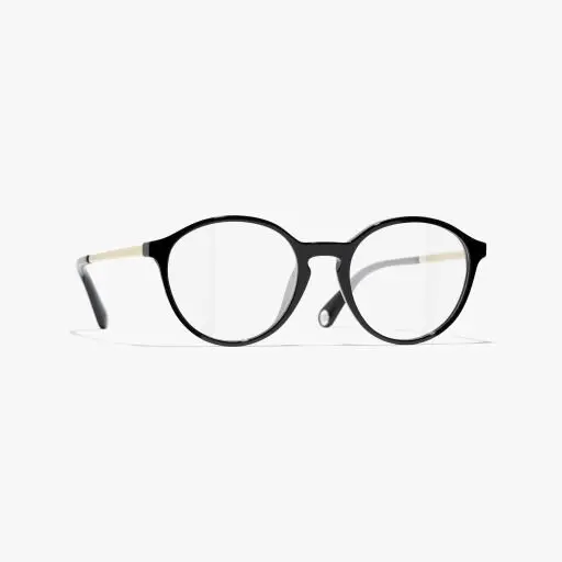 Chanel Pantos Eyeglasses - Black