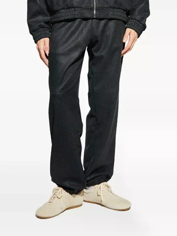 Fendi Zip-detail Cashmere Track Pants