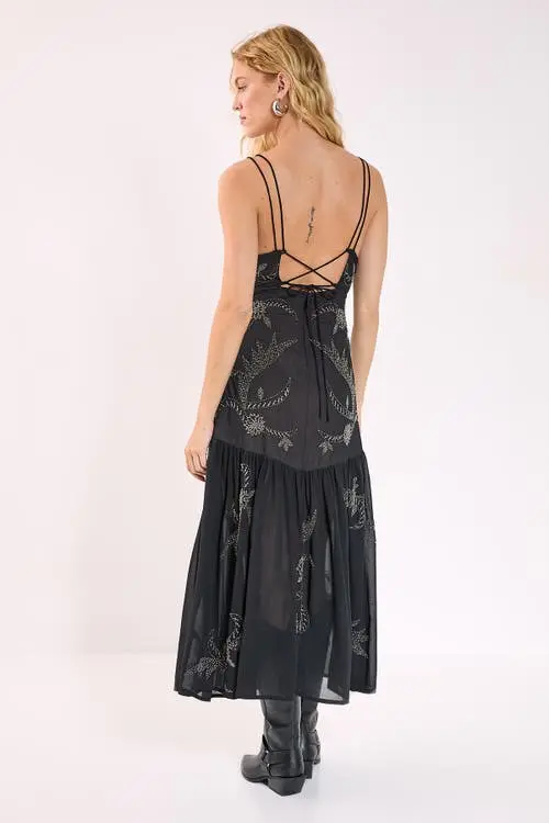 Nasty Gal Ring Cut-out Maxi Dress