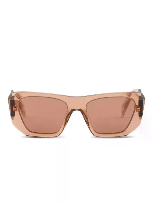 Prada Rectangle Sunglasses - Brown