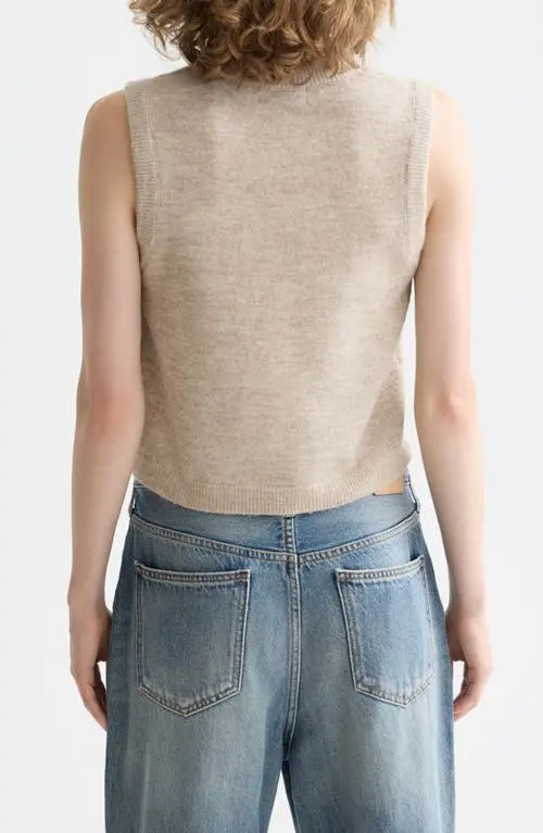 Scotch & Soda Embroidered Sleeveless Sweater