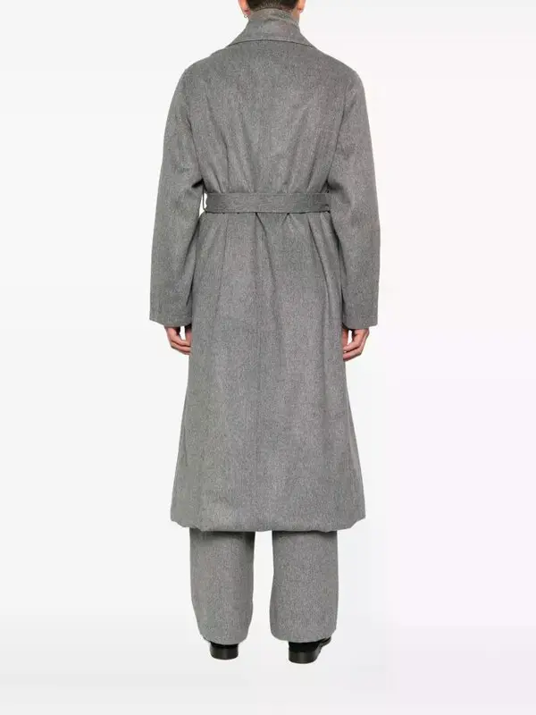 STEIN Layered Coat With Adjustable Belt